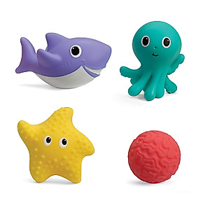 Infantino Aquarium Bath Squirters, 8 Piece Set