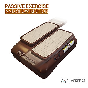 LegActivator - The Seated Leg Exerciser & Physiotherapy Machine for Seniors that Improves your Health and Blood Circulation while Sitting in the Comfort of your Home or Office