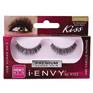 Kiss I Envy Au Naturale 01 Classic Style Lashes Short (Pack of 2)