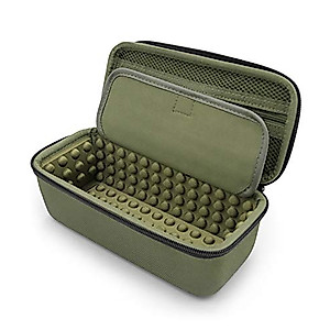 CASEMATIX Cordless Clipper Barber Case Compatible with Babyliss Hair Clippers, Buzzers, Trimmers, T Finisher Liner and More - Travel Case for Hair Stylist Compact Cutting Supplies - Case Only