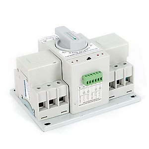 Dual Power Automatic Transfer Switches Self Cast Conversion Switch Generator Changeover Switch 110V (3P 63A)