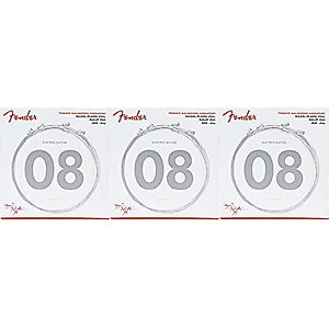 Fender Yngwie Malmsteen Signature Electric Guitar Strings - .008-.046 (3-Pack)