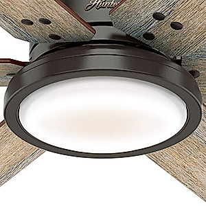 Hunter Fan Company 59397 Warrant Ceiling Fan, Noble Bronze Finish
