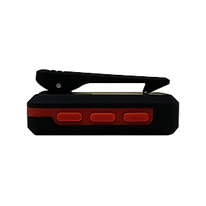 Gymboss Charge Interval Timer and Stopwatch & Watchstrap - Bundle (Black/Red)