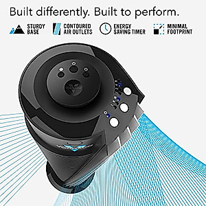 Vornado 173 Whole Room Tower Air Circulator, 37", Black - FA1-0039-06