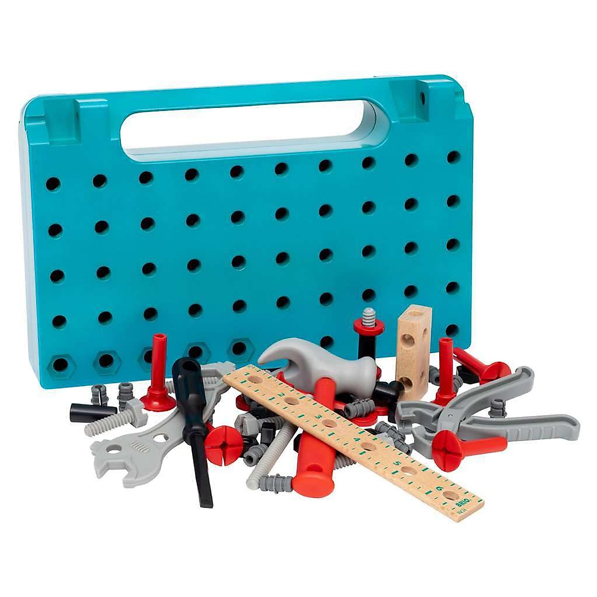 BRIO Builder - 34596 Builder Working Bench | Educational Construction Toy for Kids Age 3 Years Up