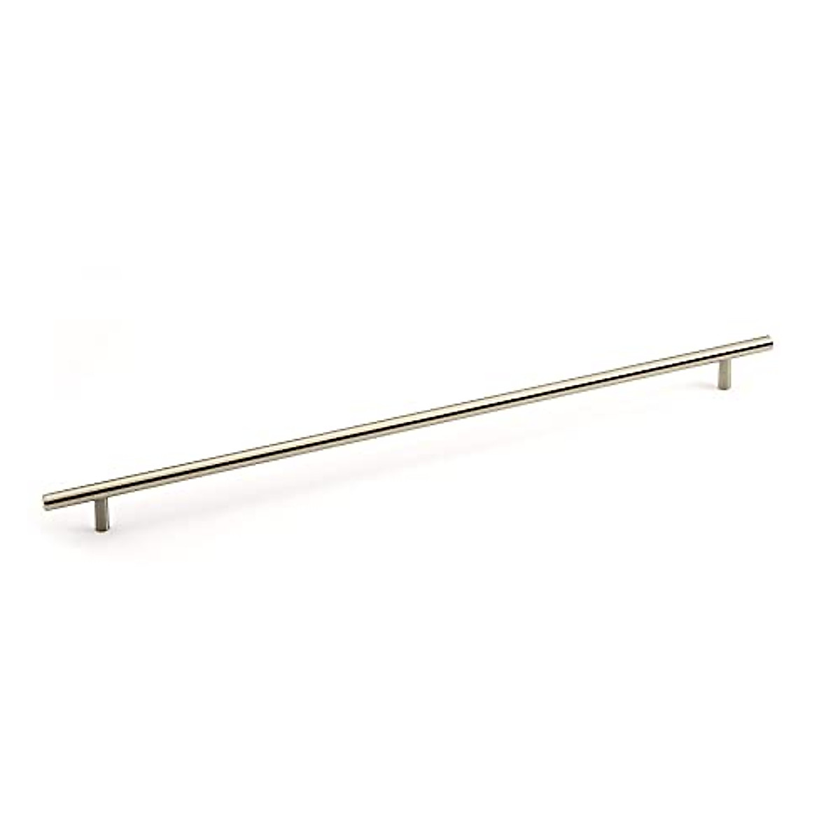 Richelieu Hardware BP305486195 Washington Collection 19 1/8-inch (486 mm) Center-to-Center Brushed Nickel Modern Cabinet and Drawer Bar Pull Handle for Kitchen, Bathroom, and Furniture