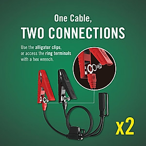 Battery Tender WaveCharge 6 AMP - 2 Bank Multibank Charger - 3 AMPs Per Bank - Selectable 12V / 6V - Smart and Switchable Multi Battery Charger and Maintainer - 022-1002-DL-WH
