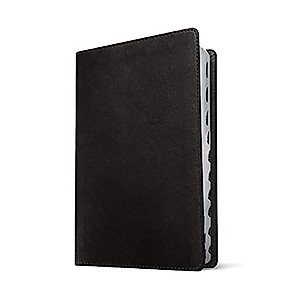 NLT Super Giant Print Bible, Filament Enabled (LeatherLike, Black, Indexed, Red Letter)