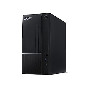 acer Aspire TC-1770 Tower Desktop, 13th Gen Intel Core i5-13400(Beat Intel i7-1255U), 12GB RAM, 512GB SSD, Wi-Fi 6, HDMI, Wired Keyboard and Mouse, Windows 11 Home, Black