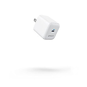 USB C Charger, Anker 20W PIQ 3.0 Fast Charger with Foldable Plug, PowerPort III Charger for iPhone 14/14 Plus/14 Pro/14 Pro Max/13, iPad/iPad Mini, MagSafe, and More (Cable Not Included)
