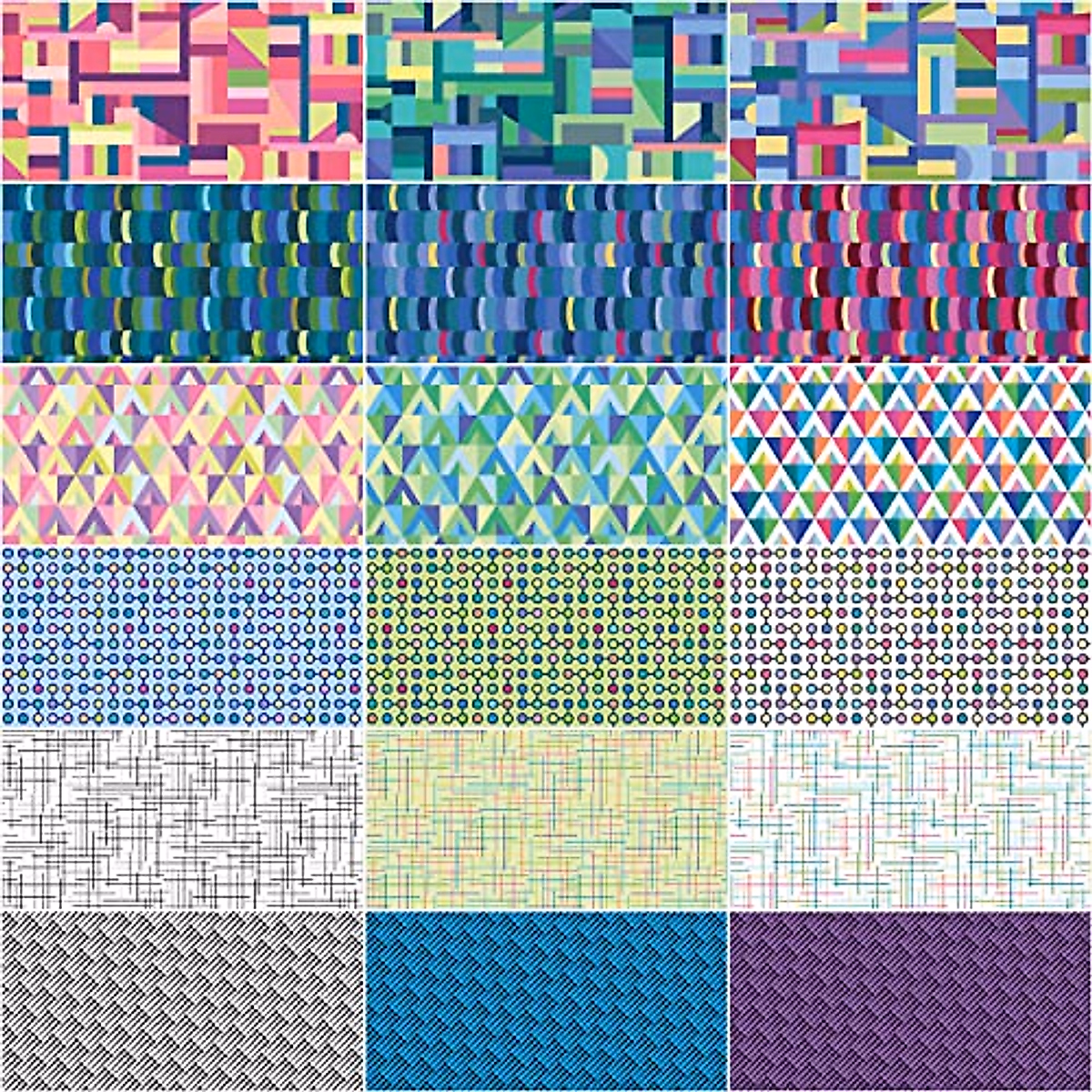 Weeks Ringle & Bill Kerr Zest Strip-Pies 40 2.5-inch Strips Jelly Roll Benartex