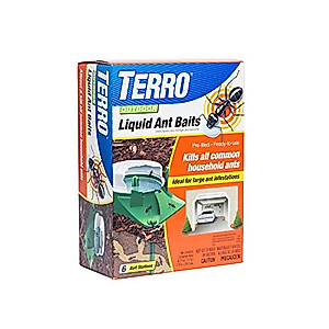 Terro 1806 Outdoor Liquid Ant Baits, 1.0 fl. oz. - 6 count