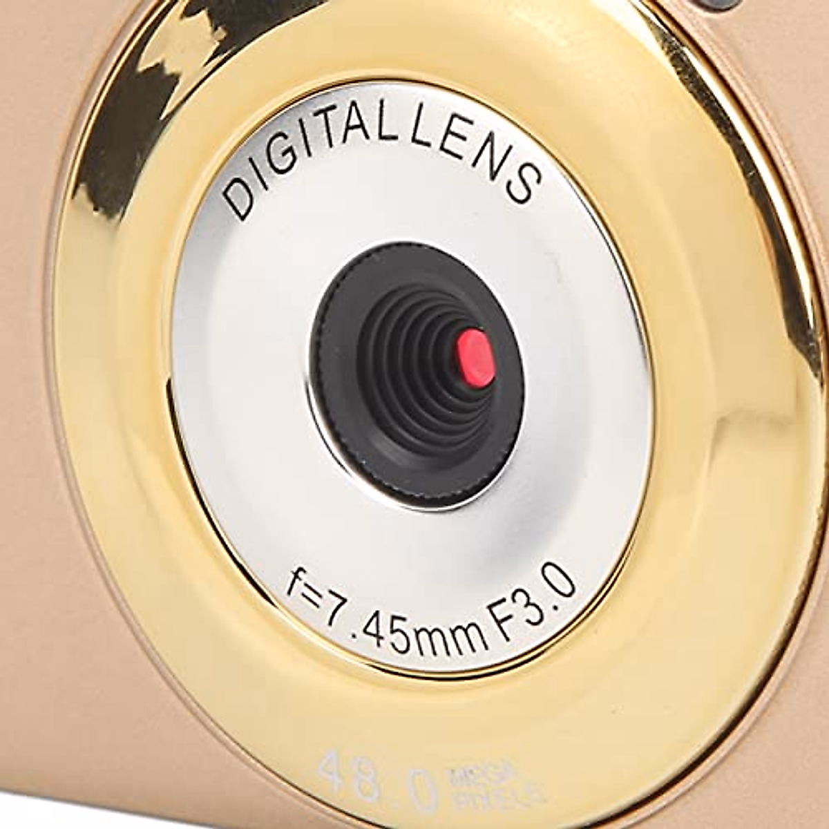 Digital Camera, Kids Camera 2.7in 48MP High Definition Camera with 8X Zoom, Compact Portable Mini Cameras for 4-15 Year Old Kid Children Teen Student Girls Boys(Gold)