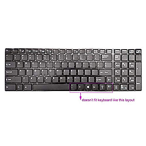 Clear Keyboard Cover Compatible for 15.6 inch MSI Gaming Laptop GS70 GP62 GL62M GT62VR GF62VR GE63VR GS63VR WS60 WS63VR, 17.3 inch MSI GL72M GF72VR GV72 GP72 GS73 GS73VR GT73VR GE72 GV72 GT72