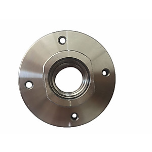 Steel Face Plate 1"-8 Threaded for Wood Lathe Turning (3")