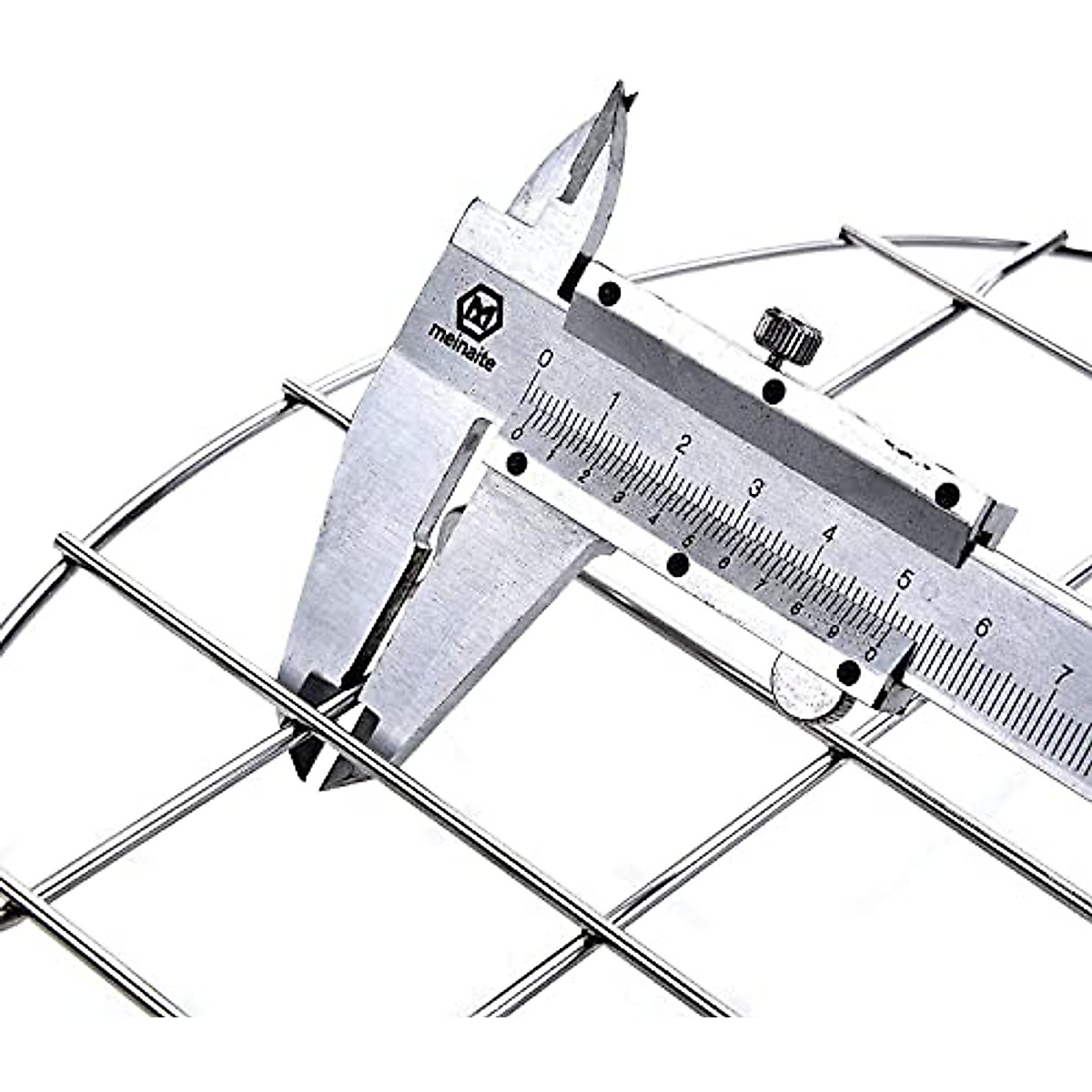 T&B 9.8x6.7 Inch Oval Roasting Cooling Rack 304 Stainless Steel Baking Broiling Rack Cookware 0.8 Inch heigh thick version 1PC