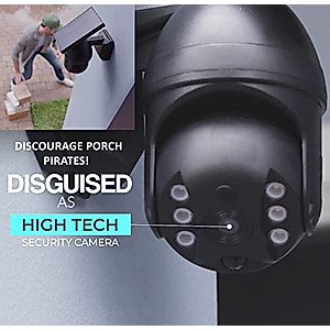 Bell+Howell Bionic Spotlight Extreme 360 - Solar Powered Outdoor Lights, Rain and Snow Resistant, Wireless w/Motion Sensor Outdoor Solar Lights for Yard, Garage, Lawn, Patio and Garden As Seen On TV