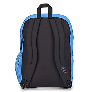 JanSport Laptop Backpack - Computer Bag with 2 Compartments, Ergonomic Shoulder Straps, 15” Laptop Sleeve, Haul Handle - Book Rucksack - Blue Neon