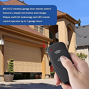 Garage Door Opener Remotes for Marantec Harrison Martin M3-2312 Digital 382 Garage Door Remote