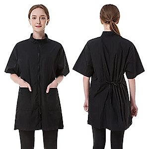 DHXYZZB myonly Dog Pet Grooming Smock Work Clothes Nylon Barber Apron for Salon, Large