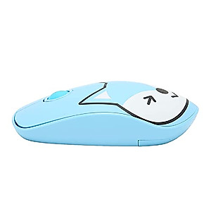 Pomya Wireless Gaming Mouse,Portable Office Mouse Computer Mouse, Smart Sleep Modes 2.4GHz Ergonomic Cherry Roller USB Mouse for Girl Gaming Mouse