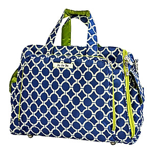 JuJuBe Be Prepared Travel Carry-on/Diaper Bag, Classic Collection - Royal Envy