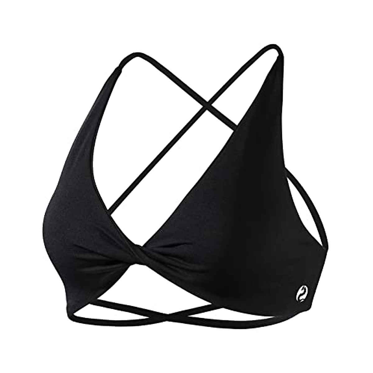AUROLA Venus Sports Bras Women Workout Athletic Removable Padded Backless Strappy Low Support Gym Fitness Yoga Crop Top