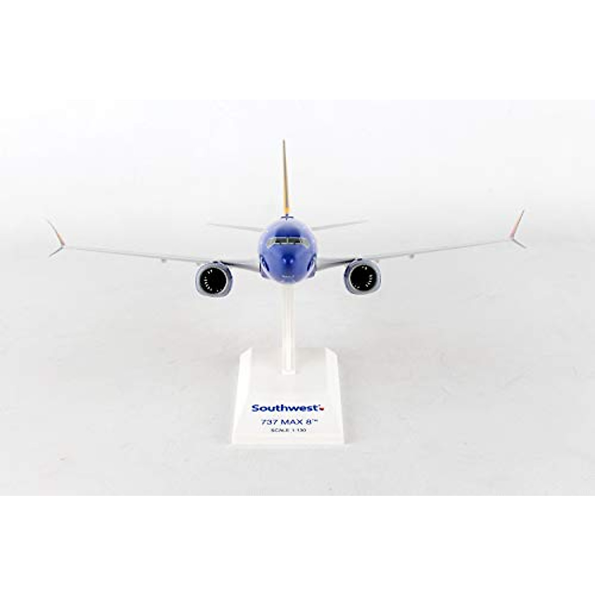 Daron Worldwide Trading Skymarks Southwest 737-Max8 1/130 W/WiFi Dome Model Airplane,unisex-children