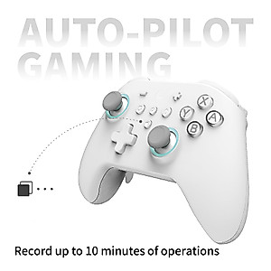 GuliKit KK3 Max, Kingkong 3 Max Controller with 4 Back Buttons, Hall Joysticks and Triggers, Wireless for Switch OLED/PC/Android/MacOS/iOS/Steam Deck, 1000Hz Polling Rate for Wins - Black