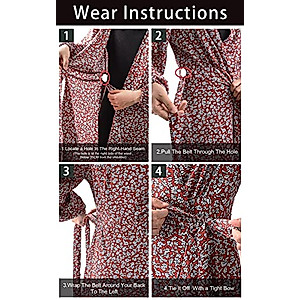 PRETTYGARDEN Women's Summer Wrap Maxi Dress Casual Boho Floral V Neck Short Sleeve Ruffle Hem Split Beach Long Dresses (Black Polka Dot,X-Large)