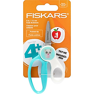 Fiskars Kids Scissors Magic Morph Pointed-tip, 5 Inch, Mermaid