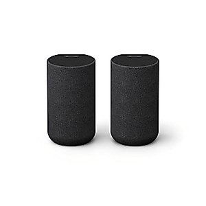Sony SA-RS5 Wireless Rear Speakers with Built-in Battery for HT-A7000/HT-A5000 (Renewed)