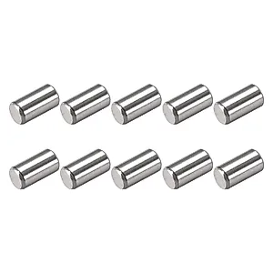 METALLIXITY Dowel Pin (4x12mm) 25Pcs, 304 Stainless Steel Shelf Support Pegs Pin Fastener Elements - for Metal Devices, Furniture Installation, Industrial, DIY