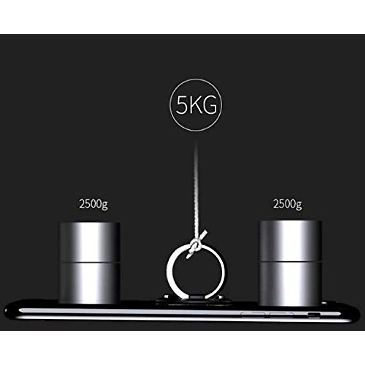 SFDO Cell Phone Mobile Ring Holder Finger 360 Rotation Metal Ring Grip for Magnetic Car Mount Compatible with All Smartphone - Red