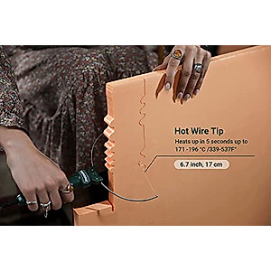 WINONS Hot Wire Foam Cutter, WFC-0001 Polystyrene and Styrofoam Cutter Same as a Hot Knife Foam Cutter, Electric Carving Knife-Kit of 3 Tools