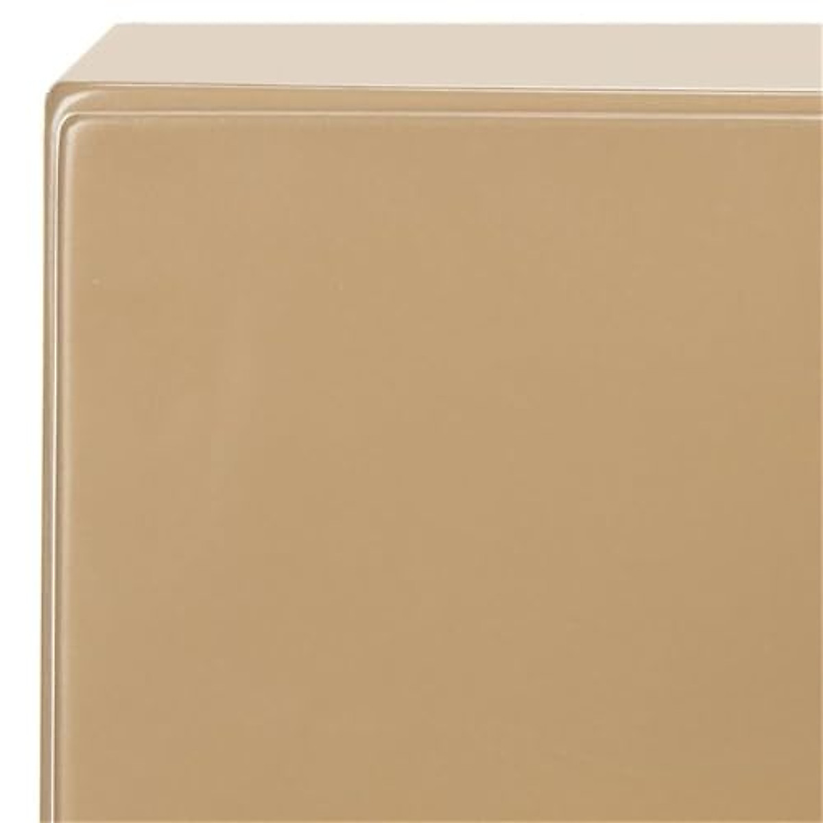 Safavieh Home Raquel Modern Taupe and Gold and Brown 3-drawer Chest
