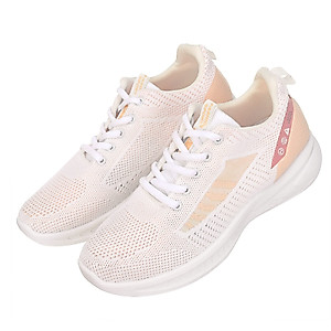 Fashion Autumn Women Solid Color Lace Up Thick Sole Comfortable Casual Style