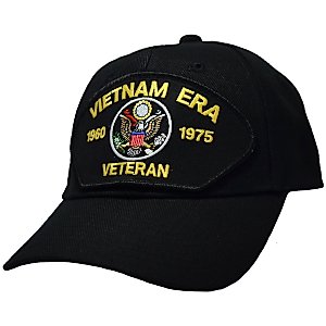 Vietnam Era Veteran Cap Black