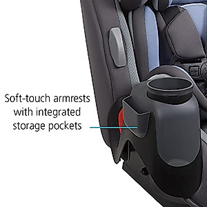 Safety 1st Grow and Go Comfort Cool All-in-One Convertible Car Seat, Rear-Facing 5-50 lbs, Forward-Facing 22-65 lbs, and Belt-Positioning Booster 40-100 lbs, Tide Pool