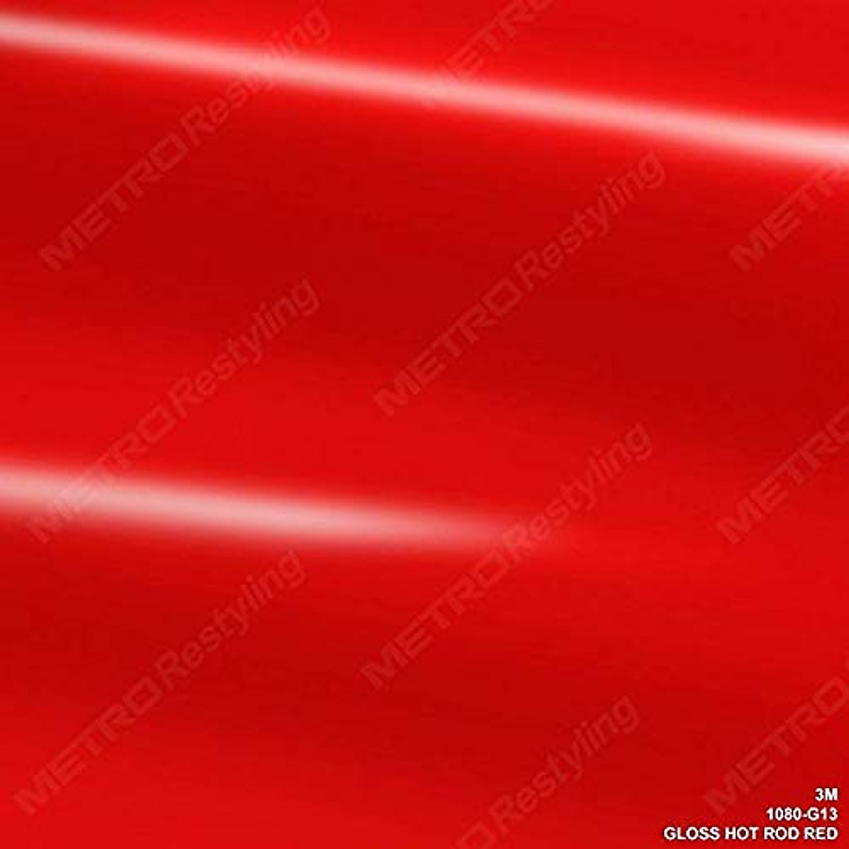 3M 2080 G13 Gloss HOT Rod RED 5ft x 5ft (25 sq/ft) Car Wrap Vinyl Film