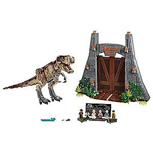 LEGO Jurassic World Jurassic Park: T. rex Rampage 75936 Building Kit (3120 Pieces)
