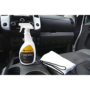 KevianClean Interior Defense Car Vinyl Protectant Dashboard Cleaner for Auto, RV, Boat, Marine, Aircraft - Best Treatment for Bonded, PU & Faux Leather Furniture - Matte Finish 24 oz