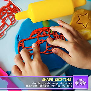 Cookie Cutter by 3DForme, Makvin Cake Fondant Frame Mold for Buscuit