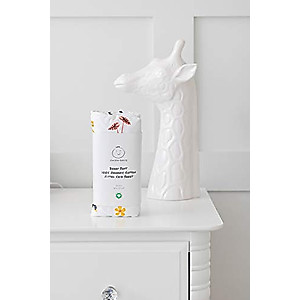 Safari Crib Sheet Fitted Organic, 100% Cotton GOTS Soft Jersey Jungle Animal Crib Sheets, Jungle Safari Animals Baby and Toddler Bedding for Boys and Girls (Jungle)