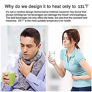 Misby Coffee Warmer for Desk with Auto Shut Off Coffee Mug Warmer,Beverage Cup Warmer for Desk Home Office Use, Coffee Gifts （Black）