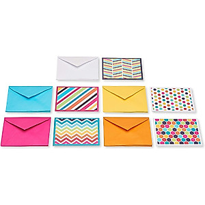 American Greetings Blank Cards Assortment with Envelopes, Bright Patterns (30-Count)