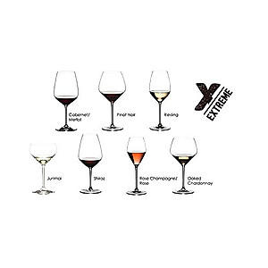 Riedel Extreme Pinot Noir Glass, Set of 2, Clear