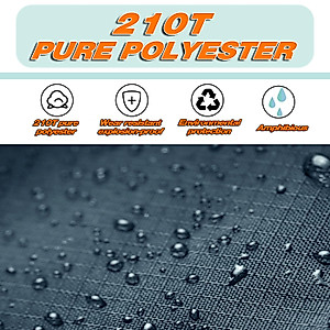 QUYDDC Universal Amphibious Inflatable Air Cushion, Suitable for Both Outdoor and Indoor Use in Cars, Lazy People, Portable Camping Home, Single Person Air Cushion Delivery Backpack - Red