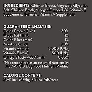 DOGSWELL Immunity & Defense, Flaxseed Oil, Turmeric, Vitamin E & A, Healthy Aging, Chicken Tenders 15 oz
